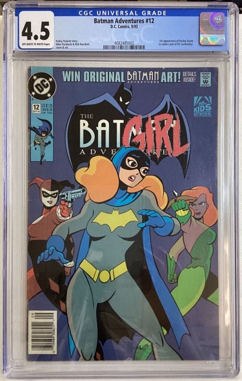 Batman Adventures 12 CGC 4 5 DC Comics 1993 First Harley Quinn