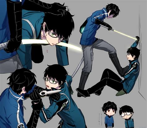 Mikumo Osamu And Karasuma Kyousuke World Trigger Drawn By Futaba