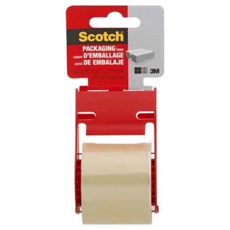 Scotch Clear Packaging Tape 1 88 In X 27 7 Yd Kroger