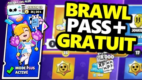 Kit Vous Offre Gratuitement Des Brawl Pass Plus Youtube