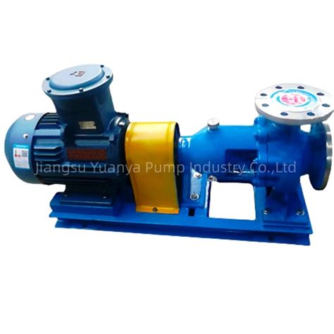 Ih Horizontal Corrosion Resistant Centrifugal Pump Single Stage End