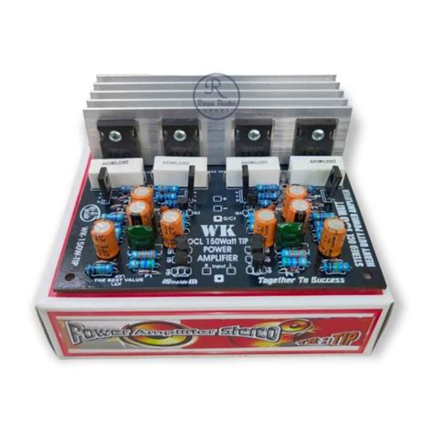 Jual Power Amplifier Stereo Ocl Watt Lengkap Tip Final St