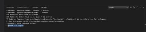 environment is not selected on launching vs code on a python project · issue 20559 · microsoft