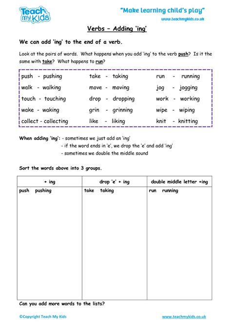 Add Ed And Ing To Verbs Worksheet Live Worksheets Worksheets Library