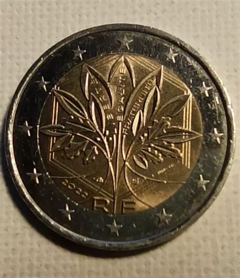 2 EURO FRANCE 2022 Nouvel Arbre De Vie Liberté Égalité Fraternité EUR 4