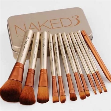 Jual KUAS MAKE UP NAKED IMPOR ISI 12 PCS Shopee Indonesia