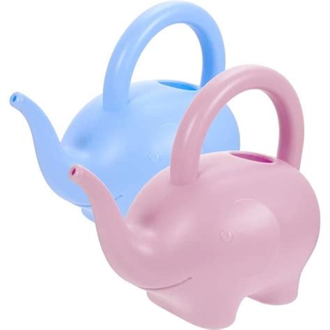2 Pièces Arrosoir De Dessin Animé Cruche D Eau En Plastique Enfants