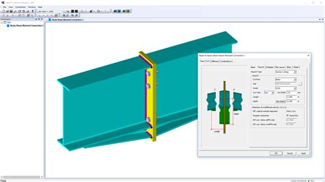 Moment Connection Design Spreadsheet Pertaining To Tekla Portal Frame