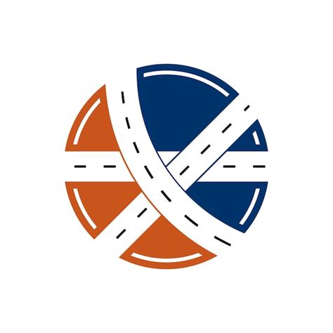 Logotipo De La Carretera Vector Premium