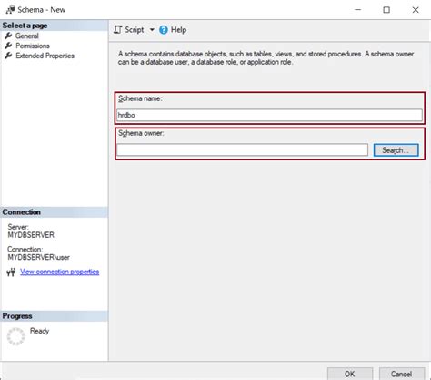 Database Schema In Sql Server