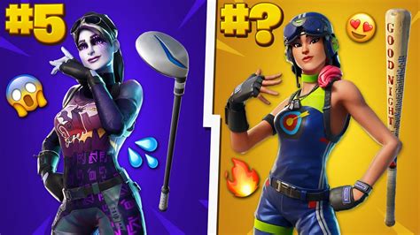 10 Most TRYHARD Skin Combos In Fortnite Sweaty Combos Chapter 2 Season