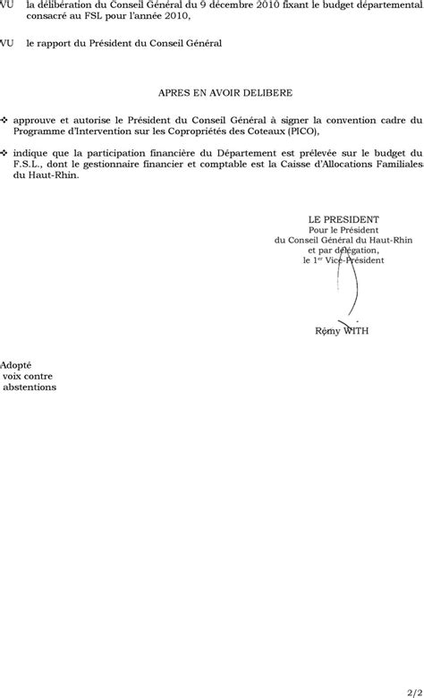 Extrait des délibérations PDF Free Download