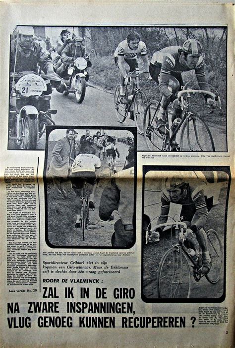 1972 PARIS ROUBAIX Roger De Vlaeminck Goes Solo Flickr