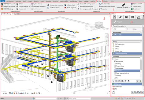 User Interface Knowledge Base Revit LINEAR