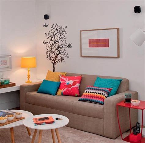 Sala Simples 60 Ideias para a Decoração mais Bonita e Barata