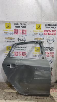 OPEL ASTRA J SAĞ ARKA KAPI ÇIKMA SÖKME YEDEK PARÇA Çıkma Yedek Parça