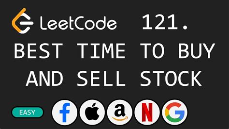 Best Time To Buy And Sell Stock Leetcode 121 Python YouTube