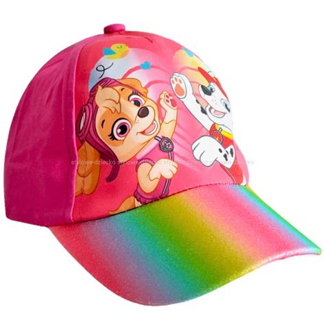 Czapka Z Daszkiem Dla Dziewczynki Psi Patrol 52 54