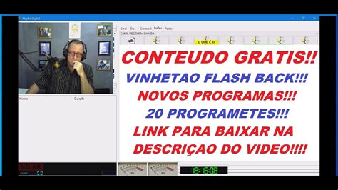 VINHETA GRATIS VINHETAO FLASH BACK NOVOS PROGRAMAS 20 PROGRAMETES