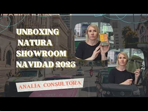 UNBOXING NATURA SHOWROOM NAVIDAD 2023 ANALIA CONSULTORA Unboxing