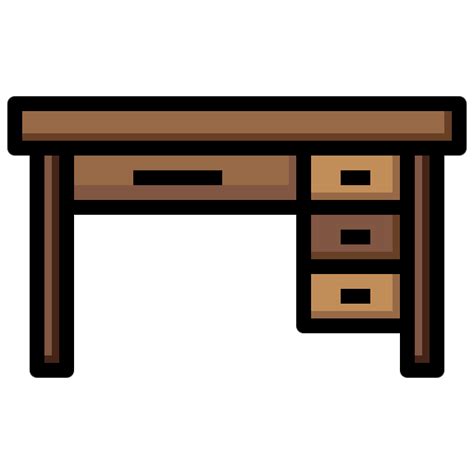 Desk Surang Lineal Color Icon