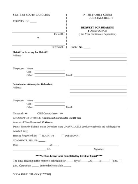 Request Hearing Fill Out Sign Online DocHub