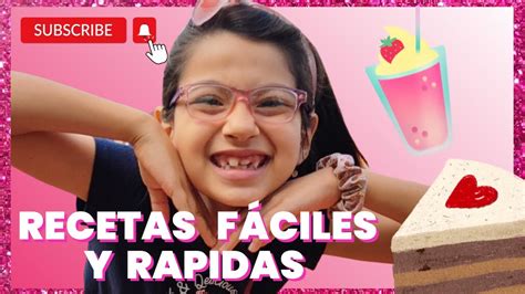 Recetasfaciles Y Rapidasmerienda Con Angelica Youtube