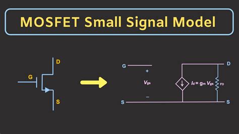 MOSFET Transconductance And MOSFET Small Signal Model Explained YouTube