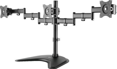 Soporte De 2 Brazos Para 3 Monitores De 13 A 27 Marca Klip Xtreme KPM