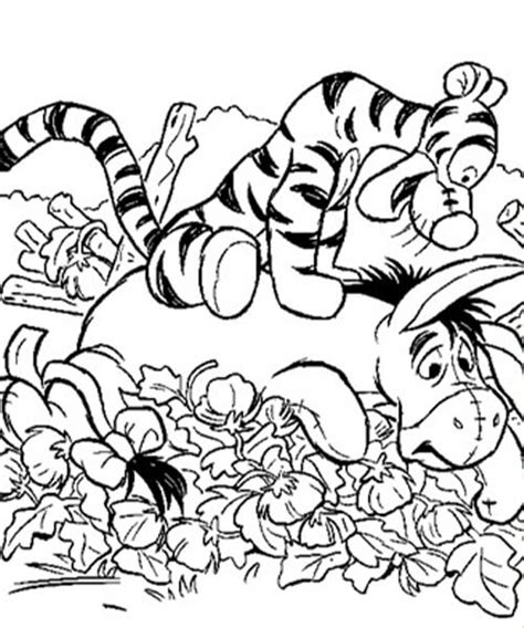 Tigre Y Eeyore Para Colorear Imprimir E Dibujar ColoringOnly