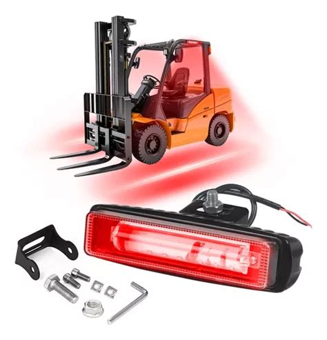 Faro Seguridad Luz Led Roja Lineal Para Montacargas 30w Envío gratis