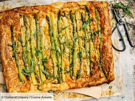 Tarte Fine Aux Asperges La Recette De Laurent Mariotte En 30 Minutes