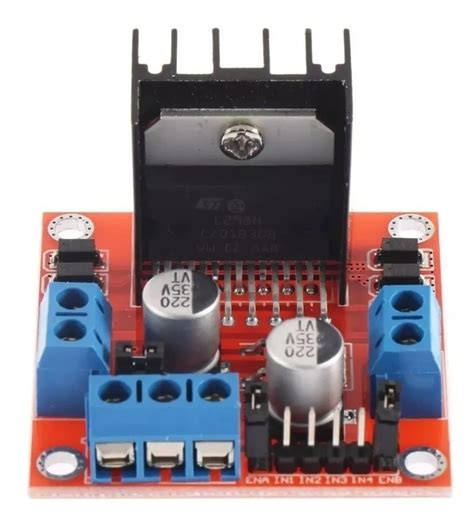 puente h l298 modulo motor driver arduino pic raspberry plc