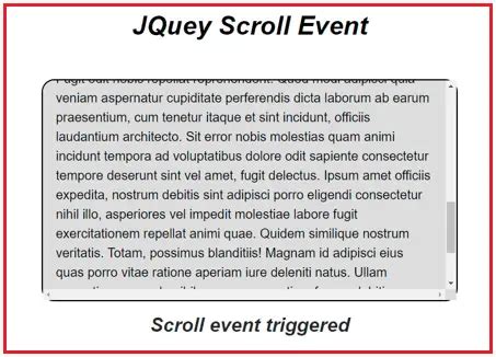 JQuery Scroll Event With Examples Dot Net Tutorials