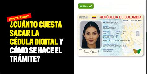 Cuánto cuesta sacar la cédula digital y cómo se hace el trámite