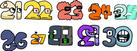 Number Lore Charters But Theyre Colors Are Swapped Fandom