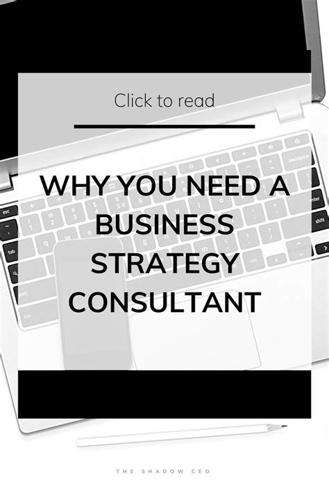 Why You Need A Business Strategy Consultant