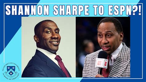 Shannon Sharpe To ESPN Sharpe Joining Stephen A Smith On First Take