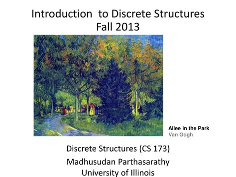 Ppt Introduction To Discrete Structures Fall Powerpoint
