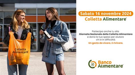 PRESENTATA LA COLLETTA ALIMENTARE 2024 SI TERRA IL 16 NOVEMBRE Iene