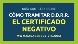 Gu A Completa Para La Obtenci N Del Certificado De No Posesi N De