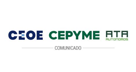 Comunicado CEOE CEPYME ATA Sobre Medidas Tras DANA Cepymenews