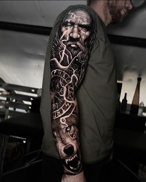 Pin On Norse Tattoo Viking Tattoos For Men Viking Tattoo Sleeve