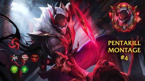PENTAKILL MONTAGE 2022 BEST MOMENTS LOL 4 YouTube