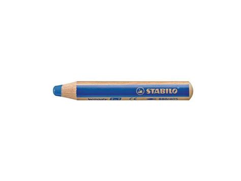 Crayon Woody La Couleur Bleu Pichon