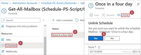 schedule powershell scripts using azure automation