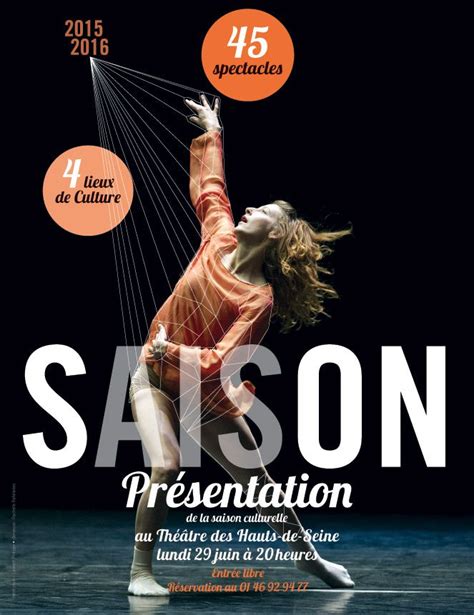 Présentation de la saison culturelle 2015 2016 à Puteaux le lundi 29