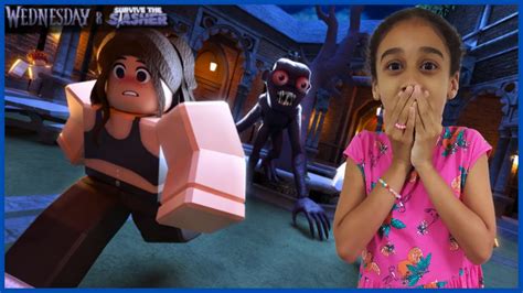 Roblox VIREI A WANDINHA NO Wednesday Story Roblox Ina Games YouTube