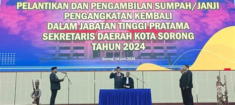 Pj Wali Kota Sorong Akui Telah Kembalikan Harga Diri Keluarga Kareth