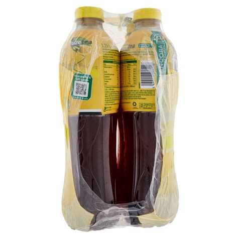 Fuze Tea Fuze Tea Tè Nero Limone con una Nota di Lemongrass Pet 6 x 1